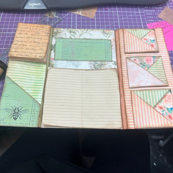 Sally Folio Kit, Junk Journal Printable, Junk Journal Kit, Folio ...