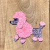 Retro Poodle Applique Pack- Crochet Pattern Only- Poodle- Poodle Skirt ...