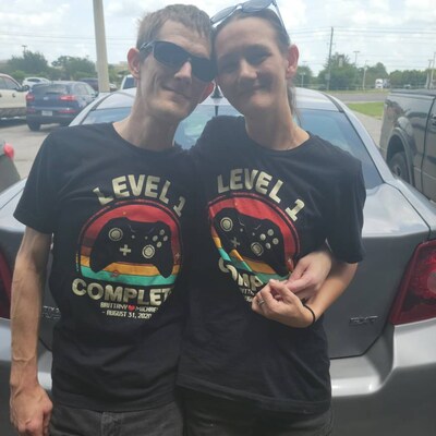 1st Anniversary Gift, Retro Video Game Shirt, Funny 1 Year Anniversary ...