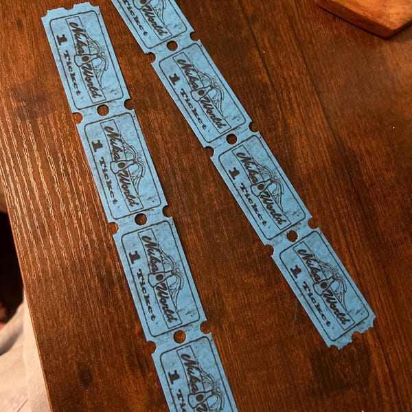 Un-official Handmade Fallout 4 Nuka World Arcade Tickets - Etsy