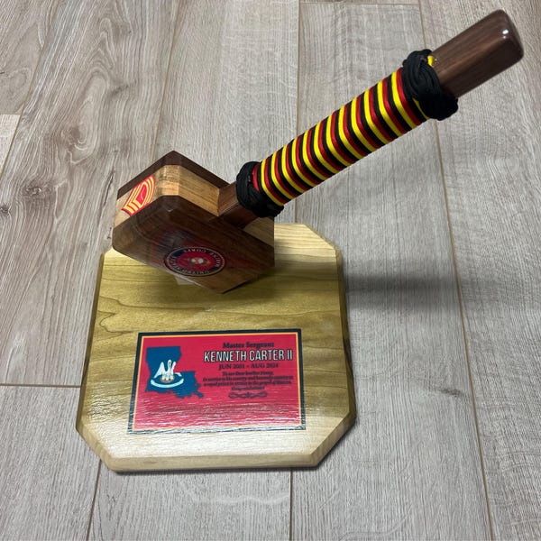 Custom Military Thor Hammer, War Hammer, Large Gavel, Mallet, Navy ...