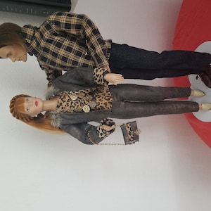 Barbie Silkstone & FR Outfit Coton Ooak Par Ma Doll of Dawn - Etsy