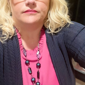 Retro Inspired Blue Boom Box Speaker Charm Necklace - Etsy