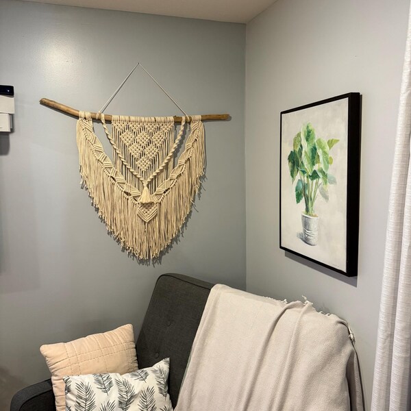 4 in 1 Macrame Pattern PDF With Photos, Beginner Macrame Wall Hanging Pattern, Macrame Tutorial ...