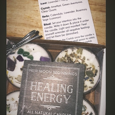 Healing Energy Candle Negative Energy Cleansing Soy Aromatherapy Candle ...
