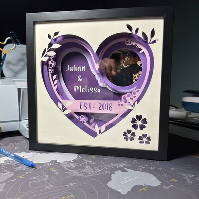 3D Cat, 3D Paper Cut Shadow Box Template, Multicolor Cat Svg ...