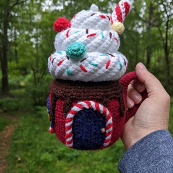 Christmas Mug House Crochet Pattern - Etsy
