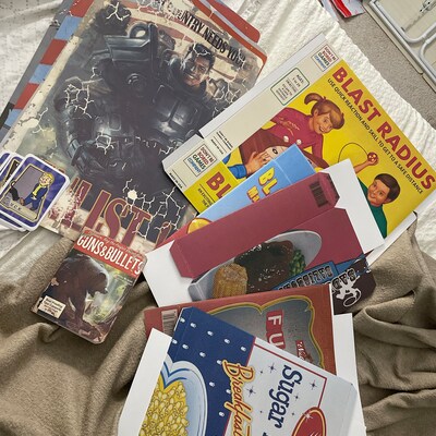 Un-official Handmade Fallout 4 Cardboard Box Props - Etsy