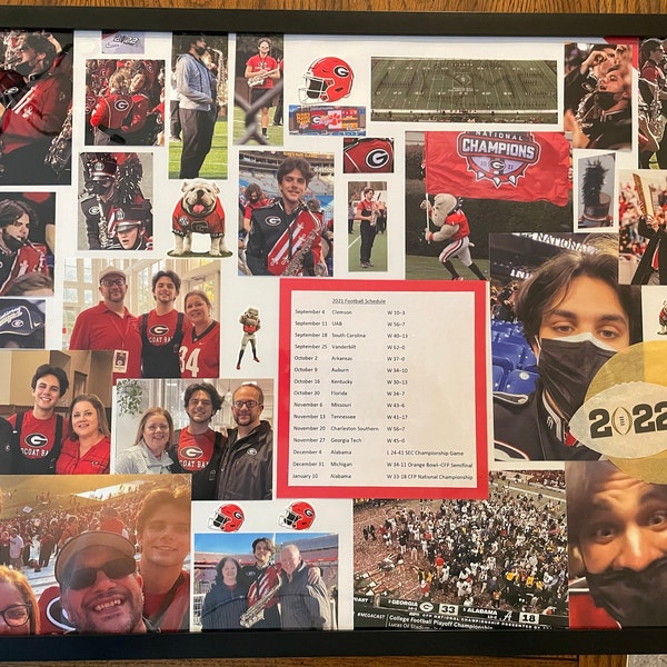 UGA Georgia Bulldogs Decal Sticker: Uga X Mascot Endzone Premium Photo ...