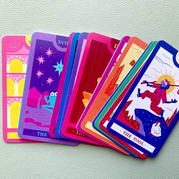 Rainbow Connection Tarot - Major Arcana Only - Muppets Inspired Tarot ...