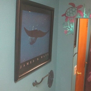 Ocean Fish Metal Door Frame Decoration, Coastal Themed Decor, Ocean ...