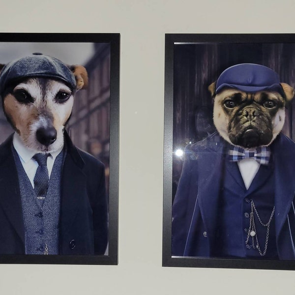 Grey and Ochre Flower Prints Set of 3, Floral Wall Art, Botanical ...