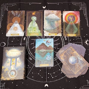 Illuminated Earth Oracle Card Deck, Oracle Deck, Oracle Cards, Tarot ...