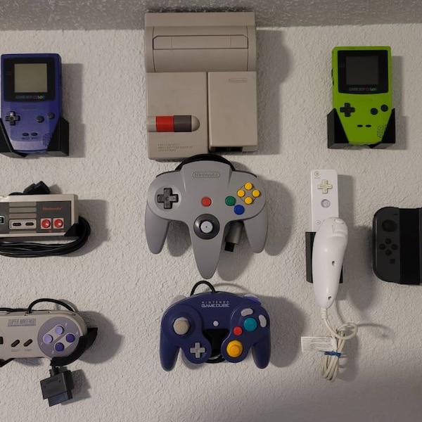 Gamecube Controller Wall Mount - Etsy