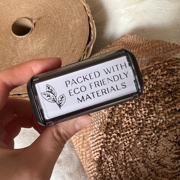 Eco Friendly Shipping Stamp | Sustainable Packaging Stamp Supplies ...