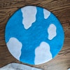 Sky Tufted Rug / 100% Handmade Soft & Fluffy / Custom Tuft Rug - Etsy