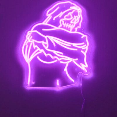 Croissant Neon Sign, Bakery Led Sign USB Sign for Backery Coffee Shop ...