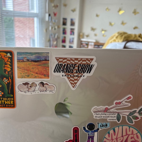 Orange Show Speedway Lizzy Mcalpine Sticker, Lizzy Mcalpine Merch ...