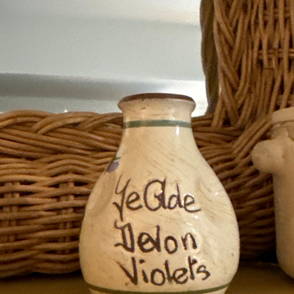 Victorian Ink Pot | 1890's | Glass Inkwell | Antique Writing Pen Pot ...