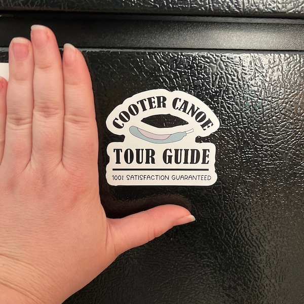 Purewick Sticker / Cooter Canoe Tour Guide / Nursing Humor / Gift ...
