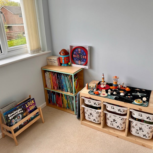 Space Decor | TROFAST Vinyl Wraps | IKEA Trofast | Trofast Playroom ...