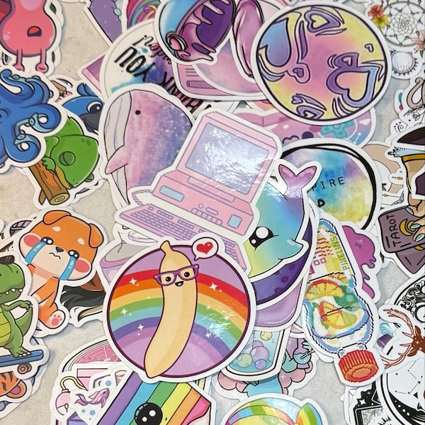 Pack of 50 Traveling Stickers, Traveling Sticker Pack, Waterproof ...