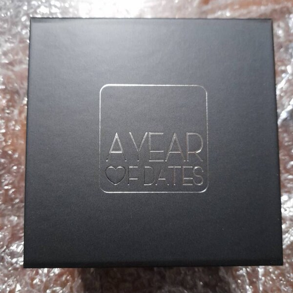 A Year of Dates A Date Night Box With Sealed Date Ideas, Perfect Paper ...