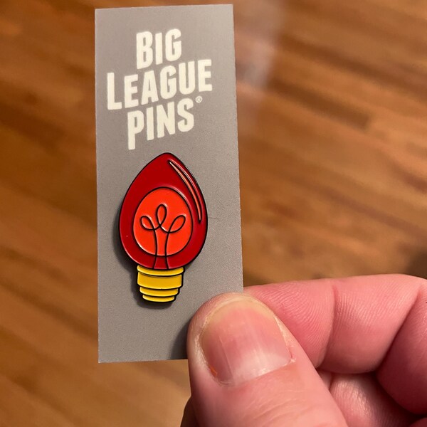 Christmas Bulb Enamel Pin – Light up Your Lapel With Our Vintage, Retro ...