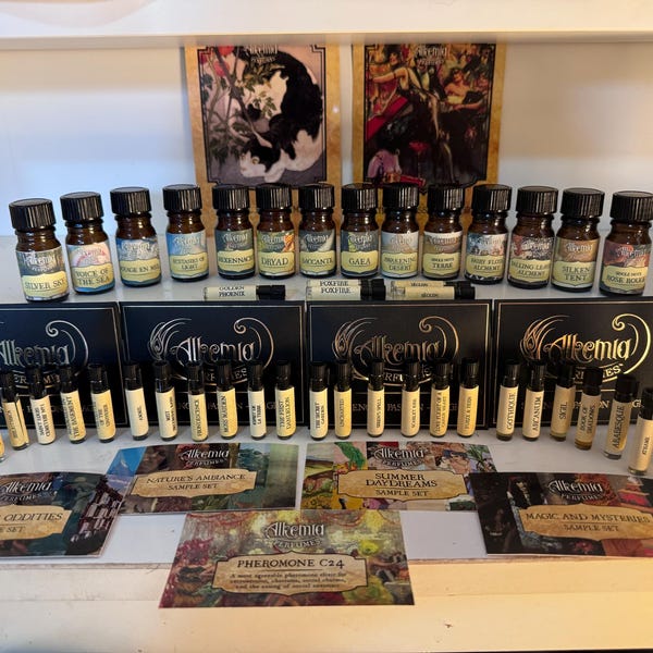 Alkemia Perfumes Introductory Sample Set - Etsy