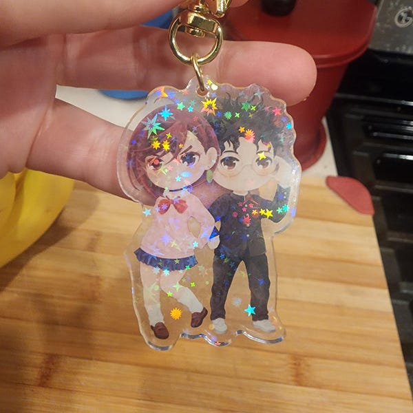 Sasamiya / BL / Cute Couples Sticker / Anime Stickers / Cute Chibi ...