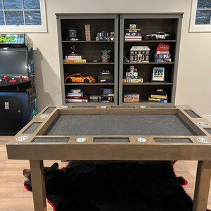 Board Game Table With Removable Topper, RPG Gaming Table, Convertible ...