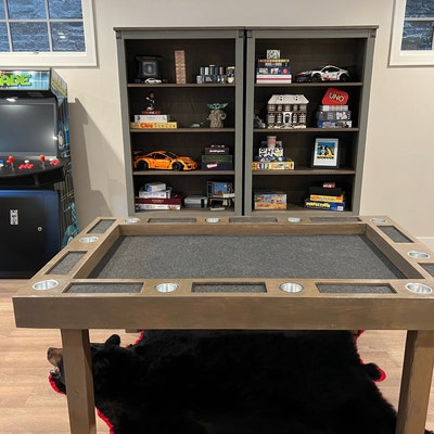 Board Game Table With Removable Topper, RPG Gaming Table, Convertible ...