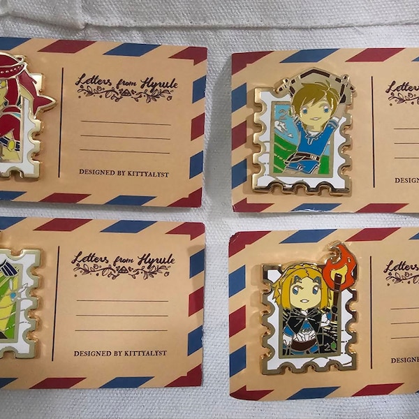 Letters From Hyrule [ Enamel Pin ] - Etsy