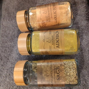 Ground Mercy Apothecary Spice Jar Labels - Etsy