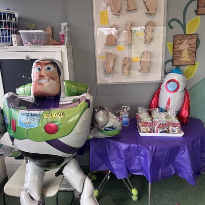 62 Buzz Lightyear Balloon, Toy Story Balloon, Birthday Party, Disney ...