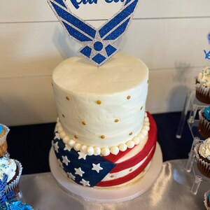 Colonel Emblem and Text Cupcake Toppers | Etsy