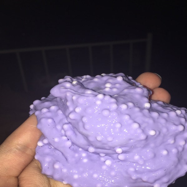 Purple Crunchy Floam Slime (scented) - Slime - Crunchy Slime - Floam ...