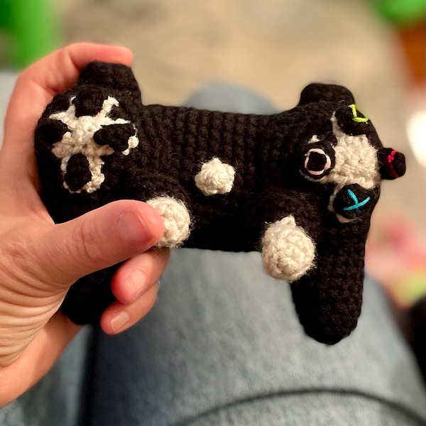 Crochet PATTERN Game Controller English (PDF) Krawka Kids Toy Plush ...