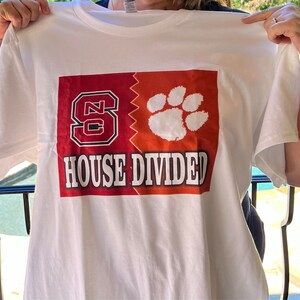 House Divided T-shirts Custom Made Any Sport Team Any College Any ...