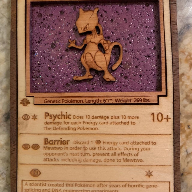 Custom Wooden Pokemon Cards | Etsy