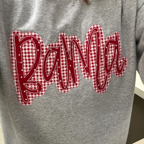 Bama Embroidered Sweatshirt & Tshirt || Alabama Crimson Tide || College ...
