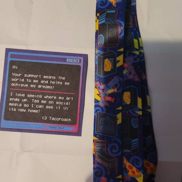 80s Retro Arcade Nostalgia Lanyard - W/ Oval Clasp - Etsy