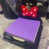 Minnie Mouse 3D Printed Disney Sticky Note Holder for Desk, Work ...