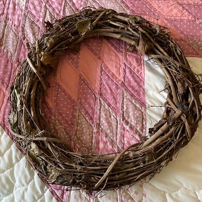 14 Round Grapevine Wreath-wreath Form-wreath Base-wreath Ring-wreath ...