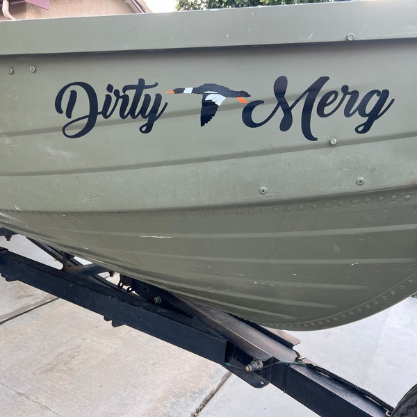 Custom Boat Decals - Etsy