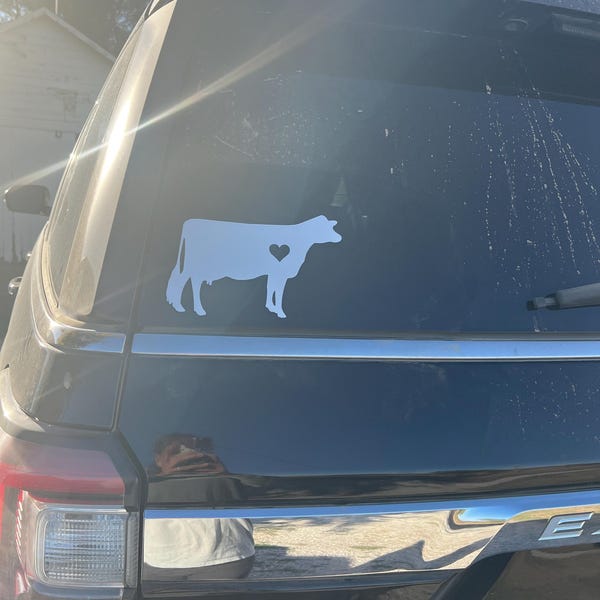 Dairy Cow Cattle Window Decal Sticker *J482* - Etsy