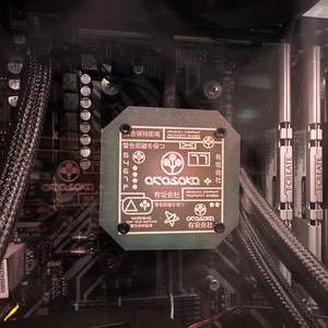 Customize Your Own GPU Backplate RGB A-rgb Nvidia & Amd - Etsy