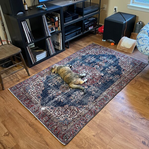 6x11 Rug, Oushak Rug, Runner Rug, Oversize Rug, Neutral Turkish Rug ...