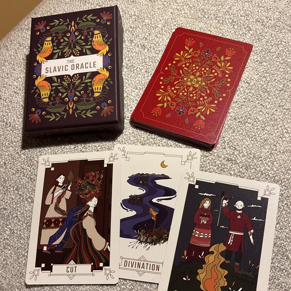 The Slavic Oracle -A Magical Card Deck for Connecting to Ancient Slavic ...