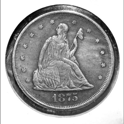 1793 Flowing Hair Large Cents AMERICA With Periods Chain Reverse - Etsy